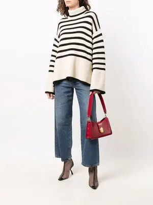 ELLEME Baguette Leather Shoulder Bag