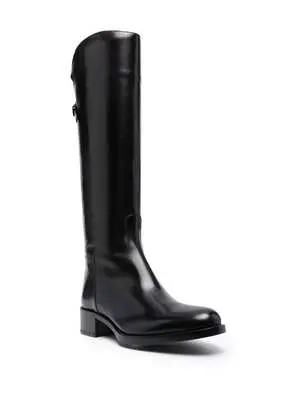 Sartore Rear-zip Knee-length Boots