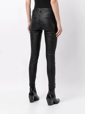 Zadig&Voltaire Skinn Lambskin Trousers