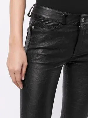 Zadig&Voltaire Skinn Lambskin Trousers