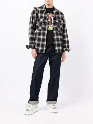A BATHING APE Logo-print Cotton T-shirt