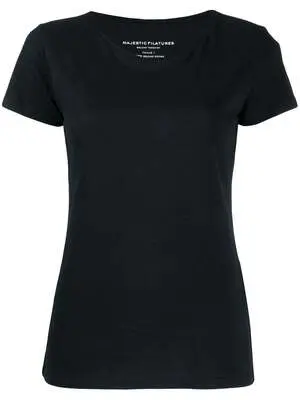 Majestic Filatures Straight Hem T-shirts For Women