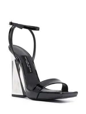 Philipp Plein High-heel Leather Sandals