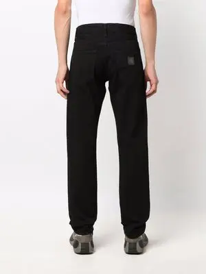 Carhartt Work In Progress Klondike Straight-leg Jeans - Black