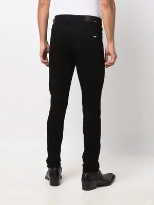 Amiri Logo-plaque Skinny Jeans