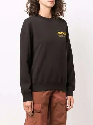 AMBUSH Logo-print Sweatshirt - Brown