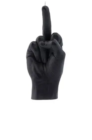 54 CELSIUS Candlehand F*ck You Candle - Black