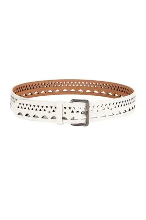 Alaïa Vienne Thin Belt - Blanc Optique