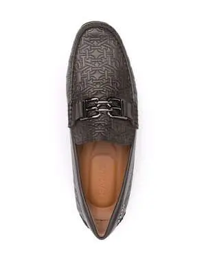 Bally Logo-plaque Leather Loafers