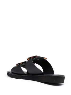 ANCIENT GREEK SANDALS Iaso Oversized-buckle Sandals