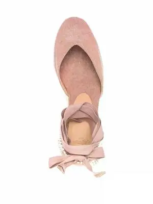 CastaÑer Chiara 70mm Wedge Espadrilles - Pink