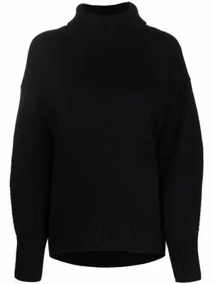 Arch4 Roll-neck Cashmere Jumper - Black