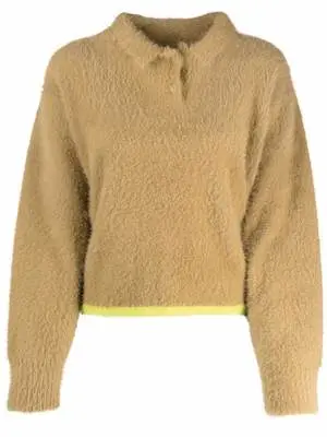 Jacquemus Neve Polo Jumper - Neutrals