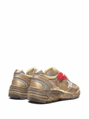 GOLDEN GOOSE Running Dad Net Sneakers - Gold