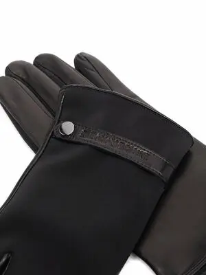 Emporio Armani Classic Leather Gloves