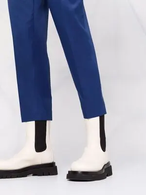FERRAGAMO Straight-leg Silk Trousers