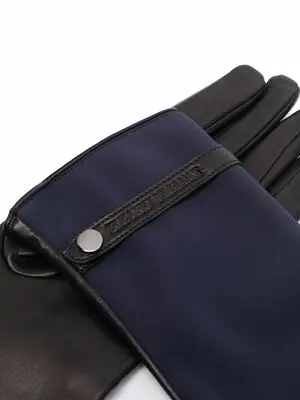 Emporio Armani Classic Suede Gloves