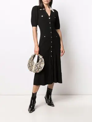 Sandro Lauralie V-neck Maxi Dress