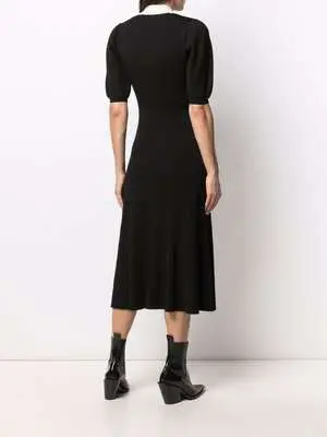 Sandro Lauralie V-neck Maxi Dress