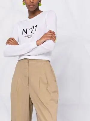 N°21 Virgin Wool Logo Jumper
