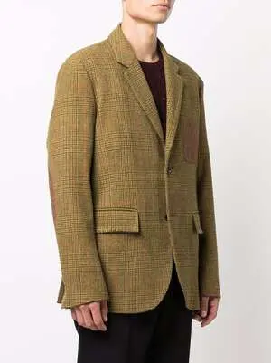 UMA WANG Checked Wool Blazer