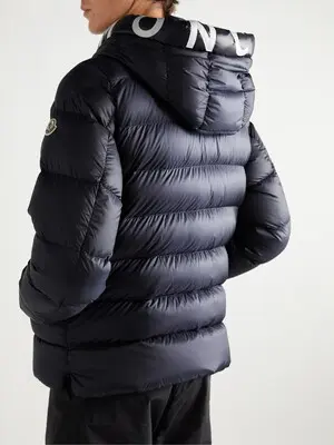 Moncler Salzman Logo-print Quilted Shell Down Jacket