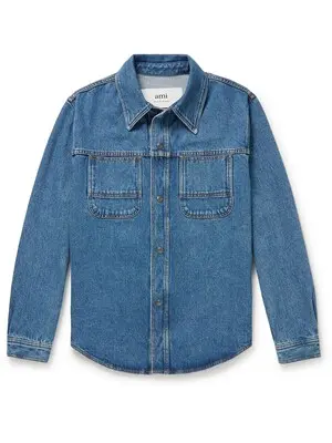 AMI Paris Denim Overshirt