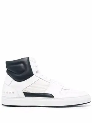 COMMON PROJECTS High-top Panelled Sneakers