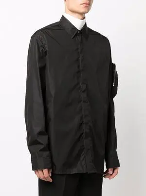 AMBUSH Logo-patch Sleeve-pocket Shirt