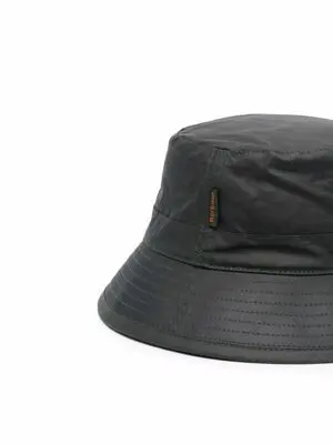 Barbour Waxed Cotton Bucket Hat