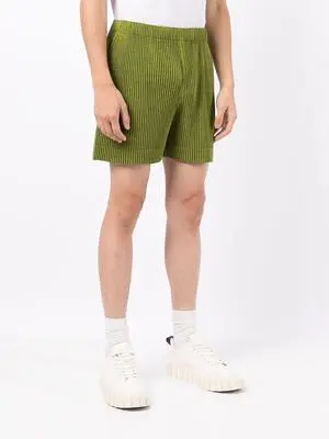 Issey Miyake Elasticated Pleated Shorts