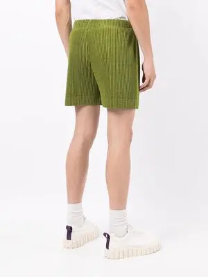 Issey Miyake Elasticated Pleated Shorts