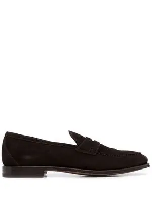 SCAROSSO Stefano Suede Loafers - Brown