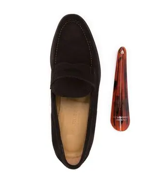 SCAROSSO Stefano Suede Loafers - Brown