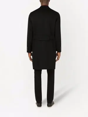 Dolce & Gabbana Single-breasted Cashmere Coat