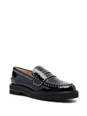 STUART WEITZMAN Parker Studded Loafers
