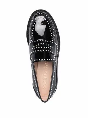 STUART WEITZMAN Parker Studded Loafers