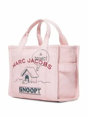 Marc Jacobs X Peanuts The Snoopy Mini Tote Bag - Pink | Editorialist