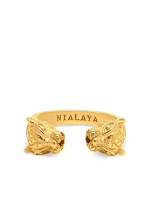 NIALAYA JEWELRY Panther Ring - Yellow