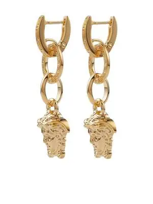 Versace Medusa Drop Earrings