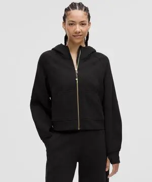 Lululemon Lululemon Scuba Oversized Full-Zip Hoodie Black/gold