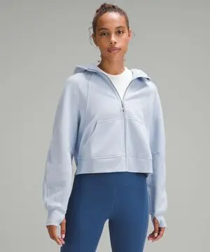 Lululemon Lululemon Scuba Oversized Full-Zip Hoodie Blue Linen