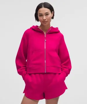 Lululemon Lululemon Scuba Oversized Full-Zip Hoodie Calypso Pink/silver