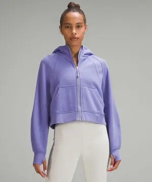 Lululemon Lululemon Scuba Oversized Full-Zip Hoodie Dark Lavender