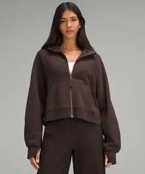 Lululemon Lululemon Scuba Oversized Full-Zip Hoodie Espresso