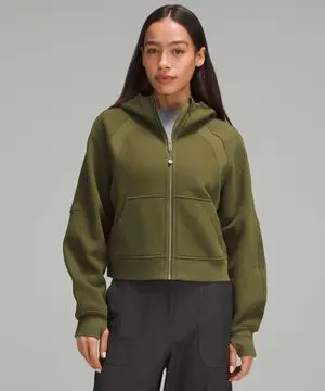 Lululemon Lululemon Scuba Oversized Full-Zip Hoodie Ether Green