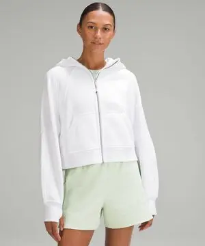 Lululemon Lululemon Scuba Oversized Full-Zip Hoodie White