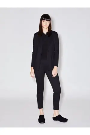 Rosetta Getty Peak Lapel Blazer - Black