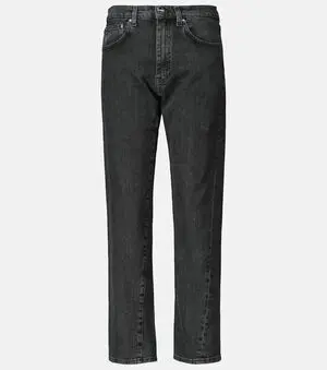 TOTEME Mid-rise Straight Jeans - Grey