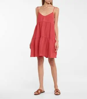 Velvet By Graham & Spencer Emmy Nylon Minidress
